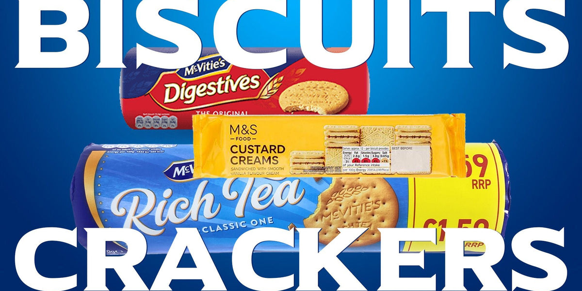 Biscuits - McVities, Marks and Spencer, Crawford's — British Bundles