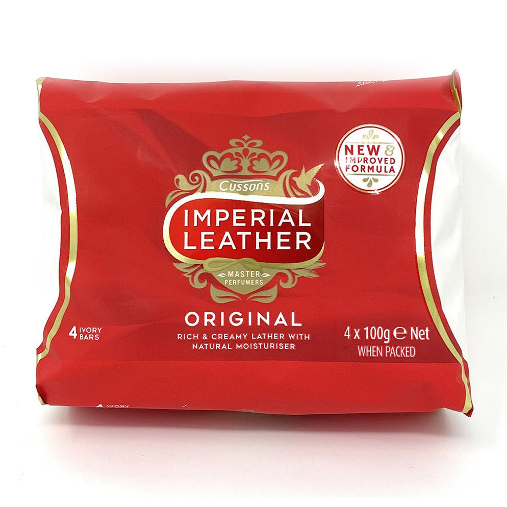 Imperial Leather Original Bar Soap 4 Pack (4x90g) - Canada — British ...