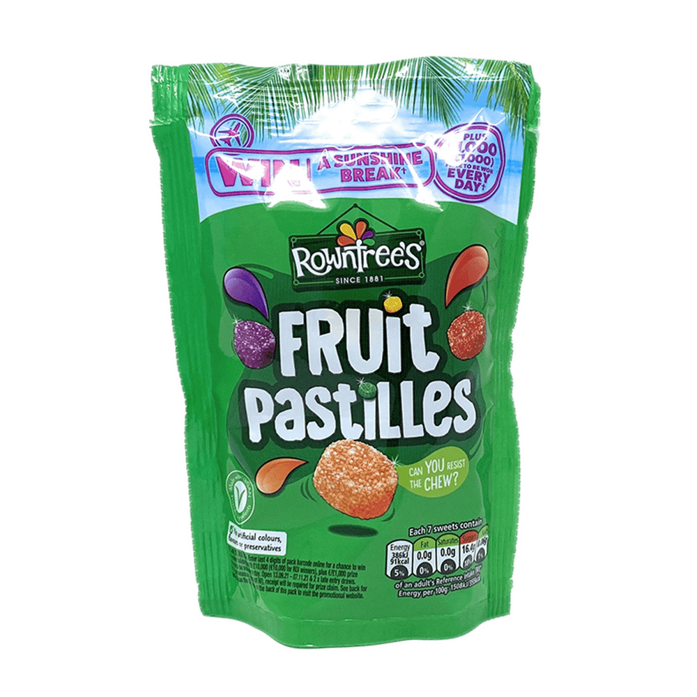 Rowntree's Fruit Pastilles 143g bag - Vegan Friendly Sweets — British ...